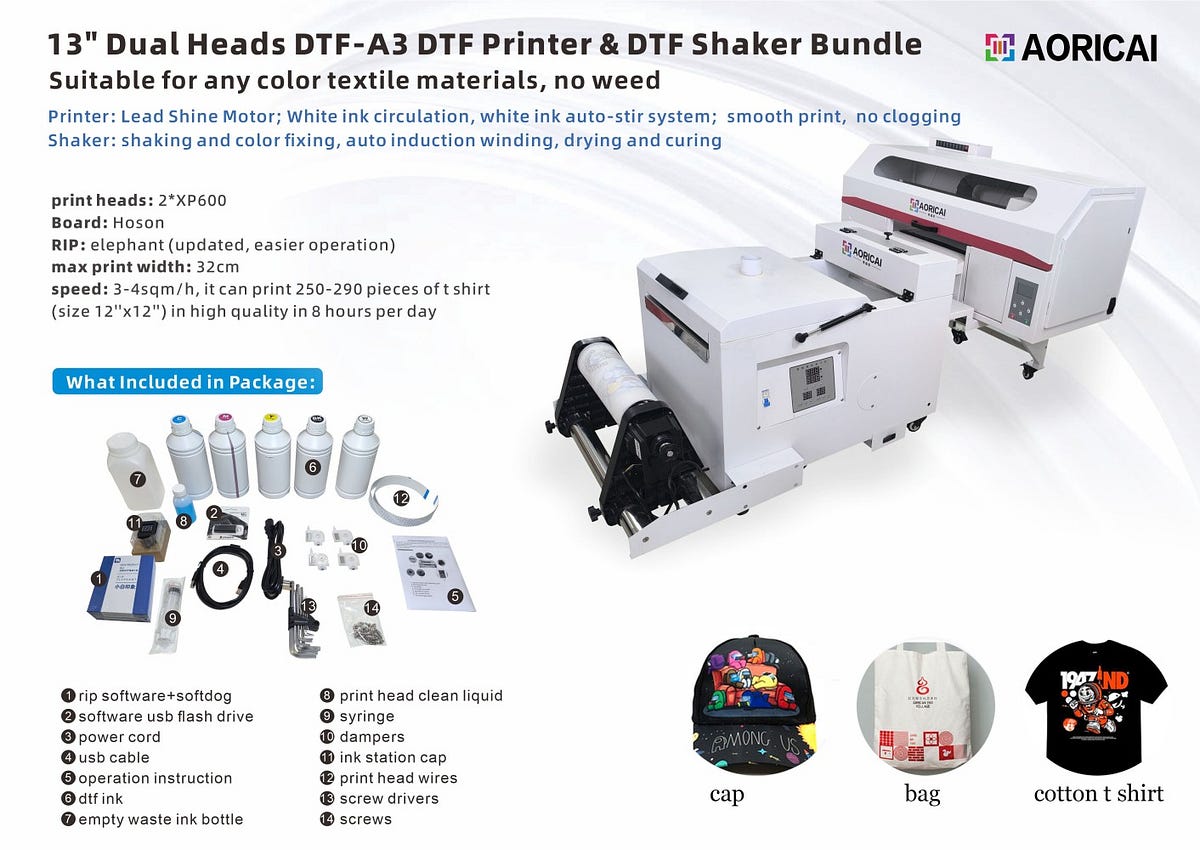 Top Picks: The Best DTF Printers for Small Businesses on the Rise | by ...