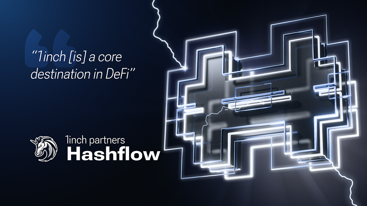 Hashflow: “1inch [is] a core destination in DeFi” | by 1inch | 1inch ...