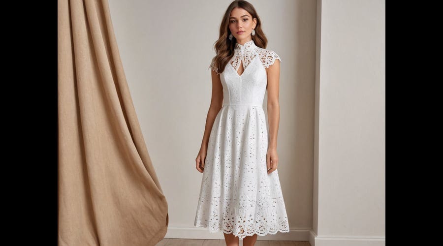 White Eyelet Midi Dress | by Ty Ashley | Medium