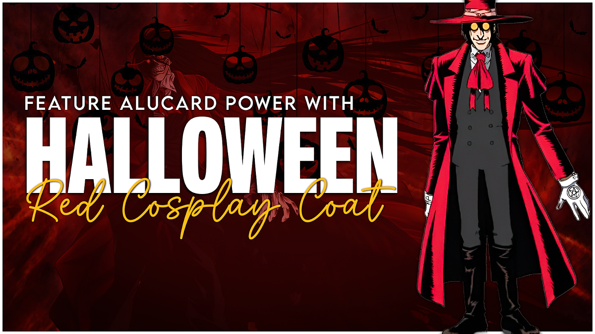 Feature Alucard Power With Halloween Red Cosplay Coat | by North ...
