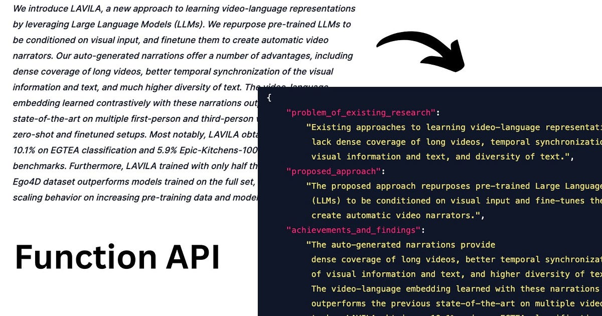 OpenAI Function API for Transforming Unstructured Documents to Standardized Formats | by Reo ...