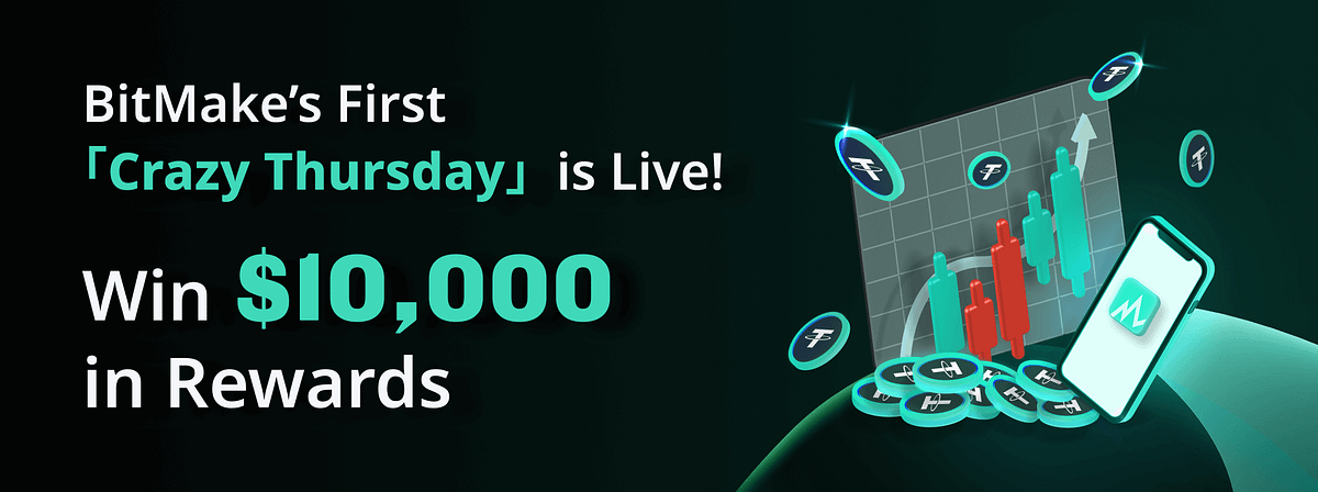BitMake’s First 「Crazy Thursday」 is Live! Win $10,000 in Rewards | by BitMake Exchange | Medium
