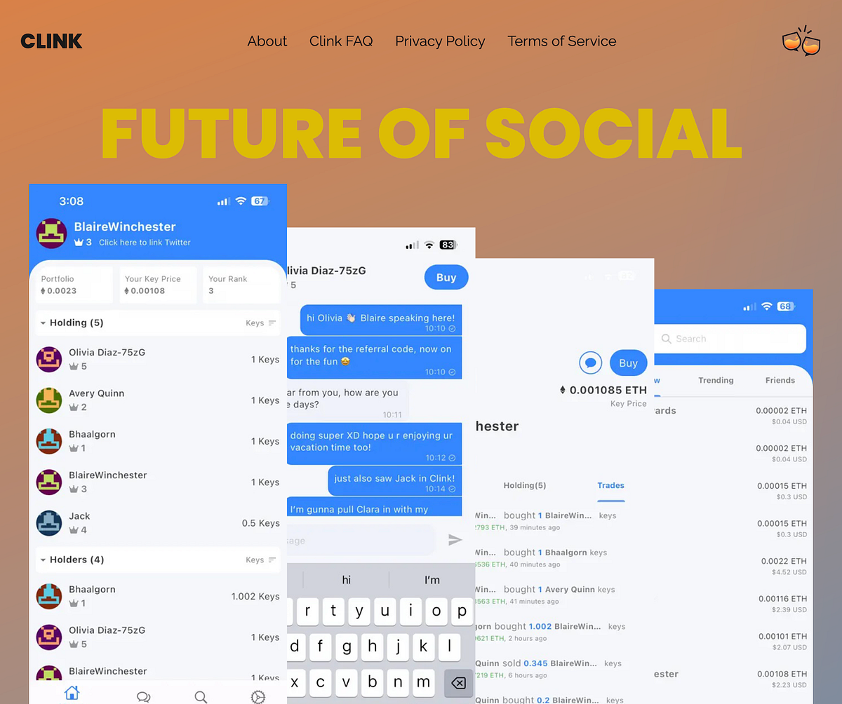 Clink — the new kind of social networking app powered by NKN and BASE | by NKN | #NKN | Medium