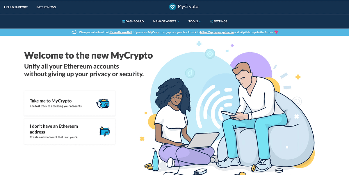 设置并使用 MYCRYPTO - Larry M. Zimmerman - Medium