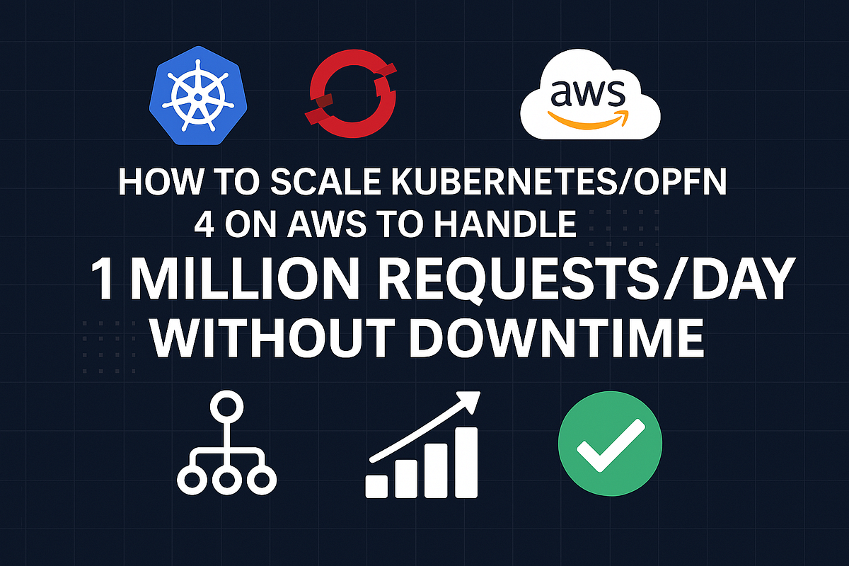 How To Scale Kubernetesopenshift 4 On Aws To Handle 1 Million Requestsday Without Downtime
