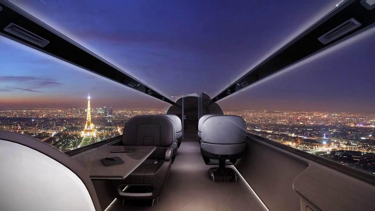 IXION Windowless Jet — world’s first windowless aircraft | by Gerry ...