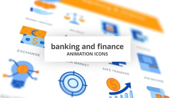 Banking & Finance — Animation Icons (Elements Video Templates) | by ...