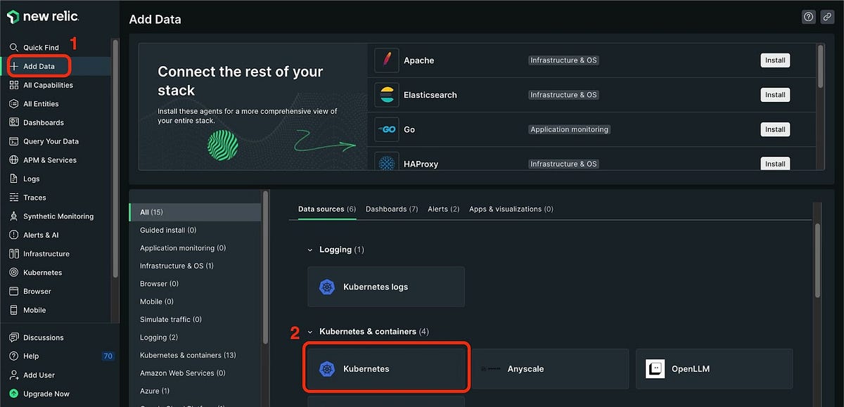 New Relic on Linode Kubernetes Engine | by Navaneeth Krishna M P | Medium