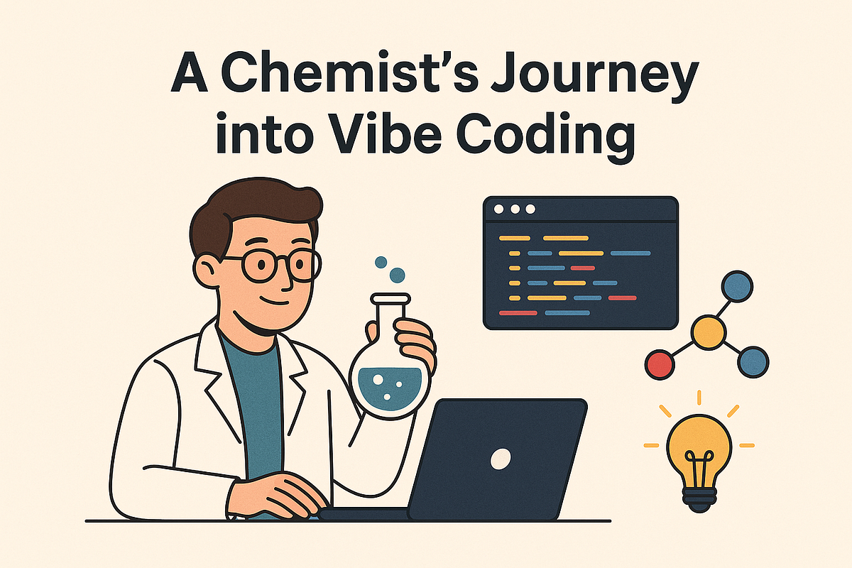 A Chemist’s Journey into Vibe Coding | by Oliver Sun | Jun, 2025 | Medium