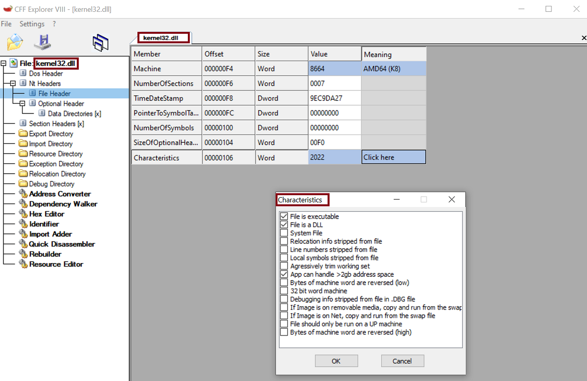 The Portable Executable Journey — File Header (struct _IMAGE_FILE_HEADER) | by Shlomi Boutnaru ...