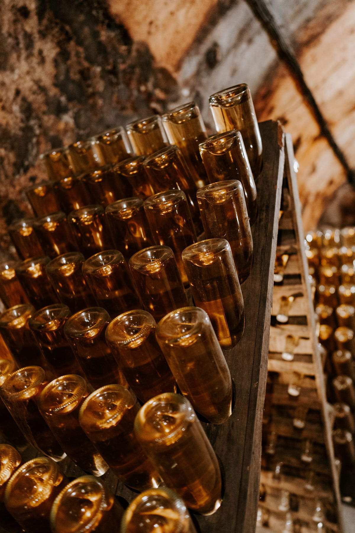 The Champagne Production Process. From Vineyard to Bottle: | by ...