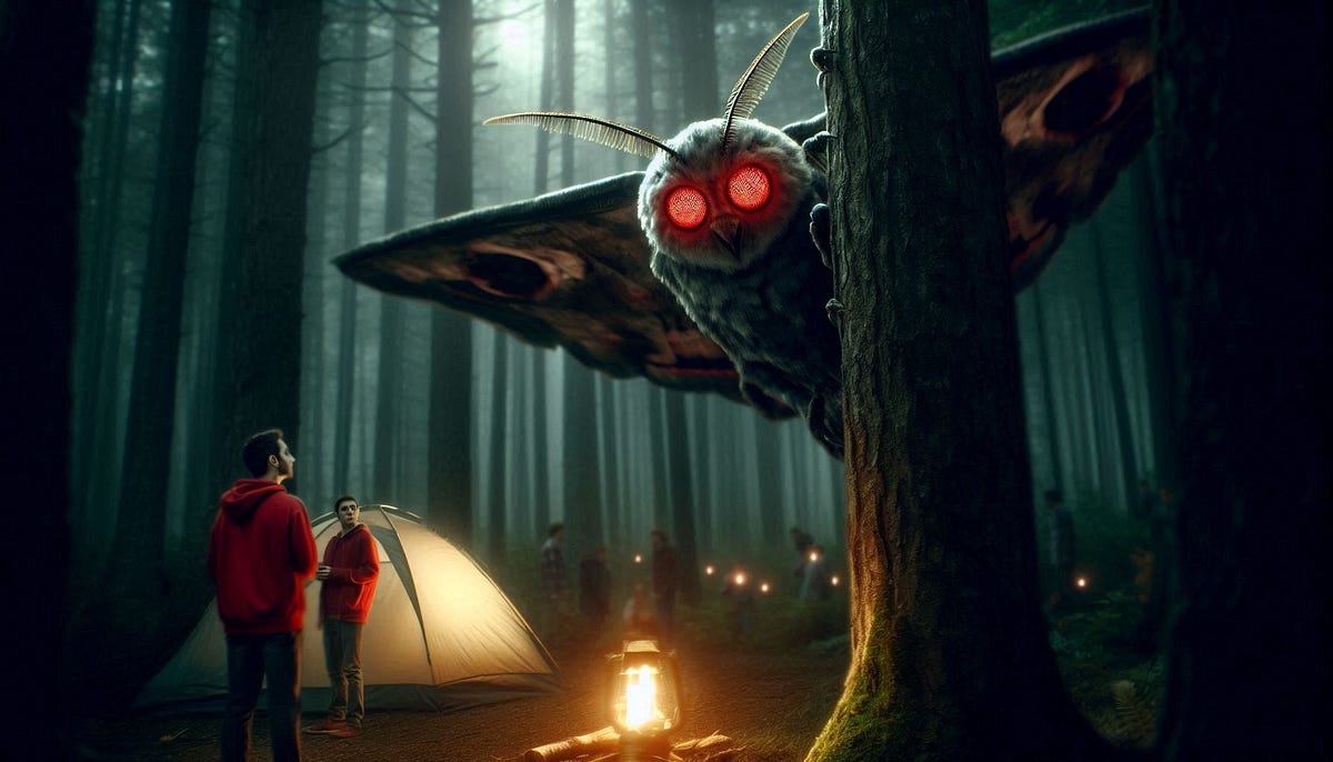 Unveiling the Mothman: Terror in the Shadows of Point Pleasant | by Tejas prateek | Jul, 2024 ...