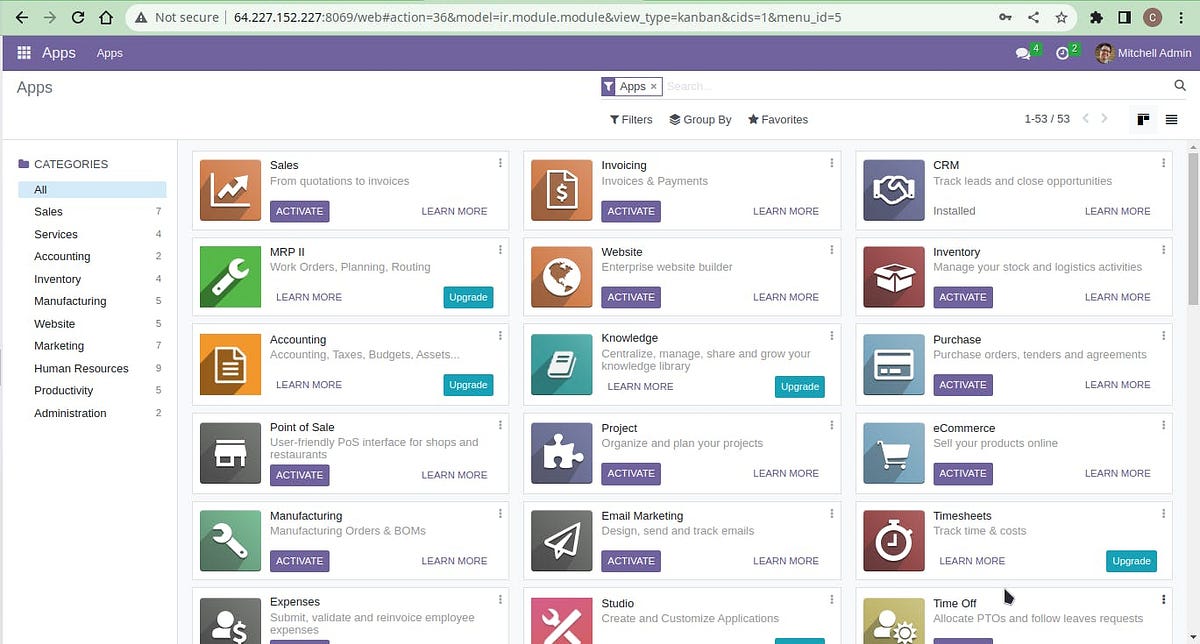 How To Easy Install Odoo 16 On Ubuntu 22 04 Hosted On A Digitalocean Droplet Medium