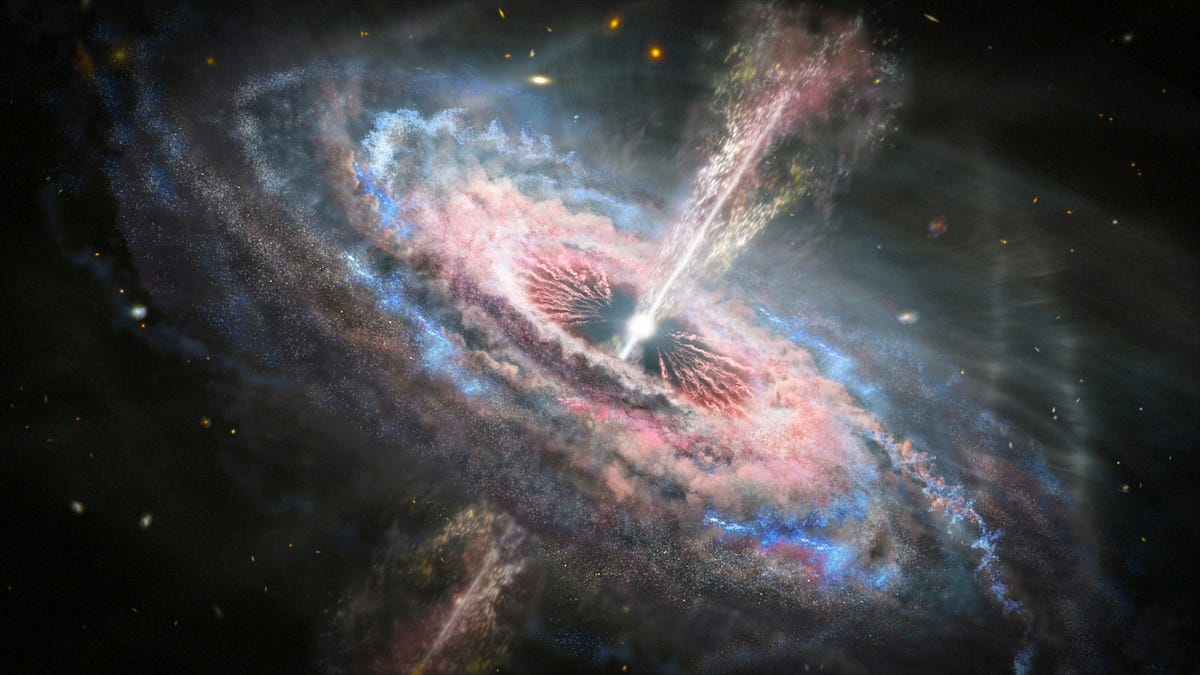 Astronomers Find A Cosmic Object With A Black Hole At Its Center! | by ...