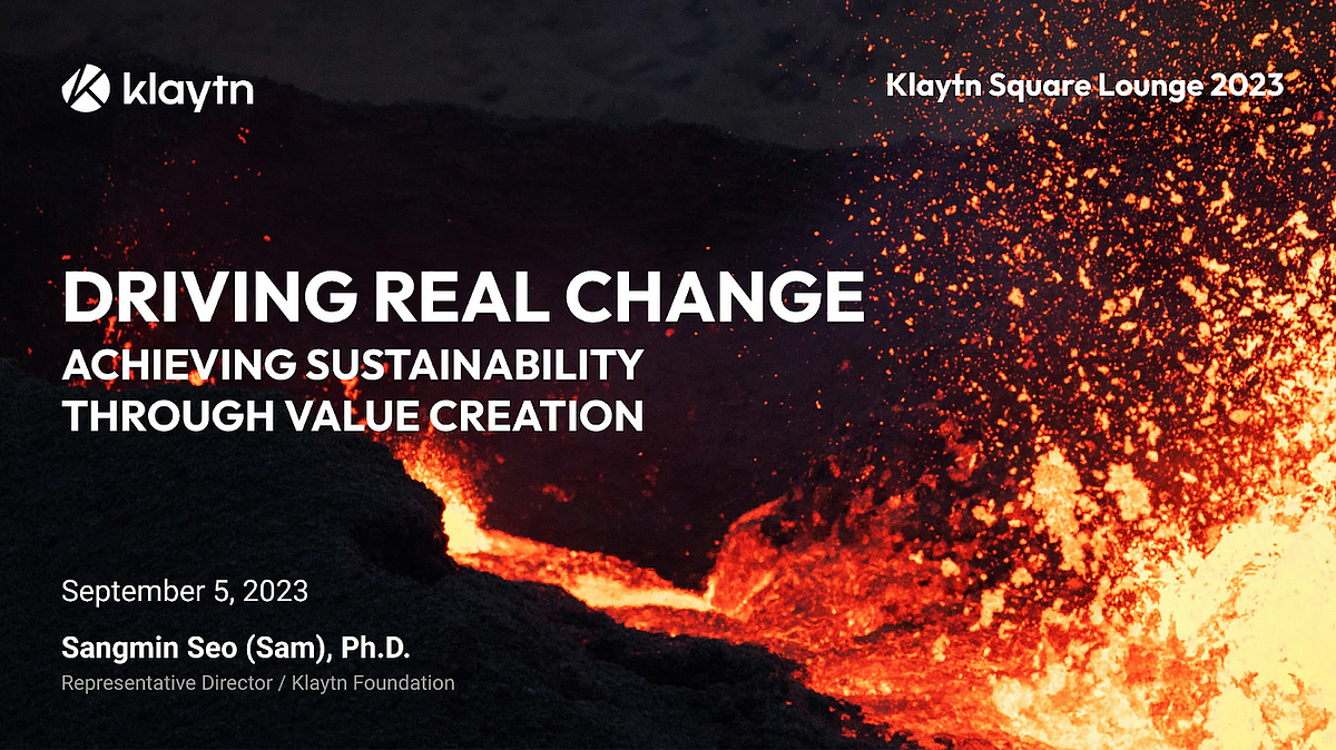 Unveiling Klaytn’s Sustainable Strategy | by Junghyun Colin Kim | Medium