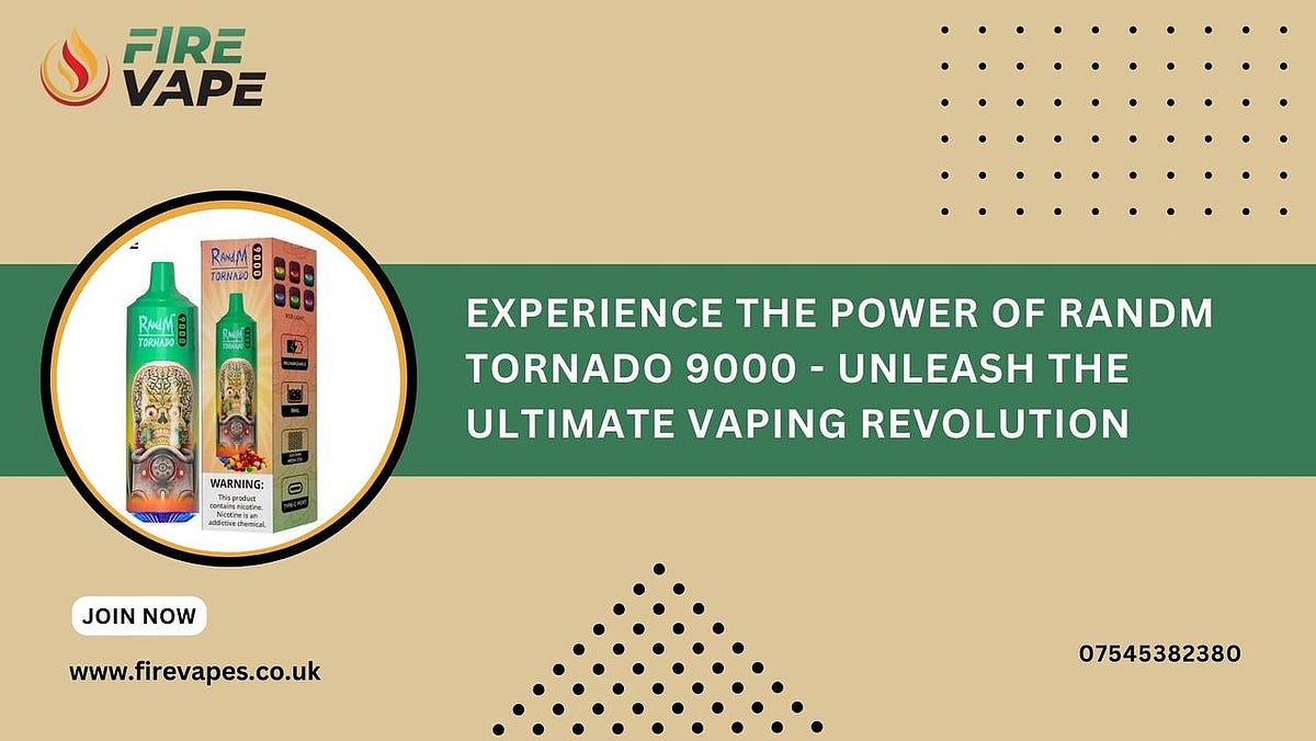 Experience the Power of Randm Tornado 9000 — Unleash the Ultimate ...
