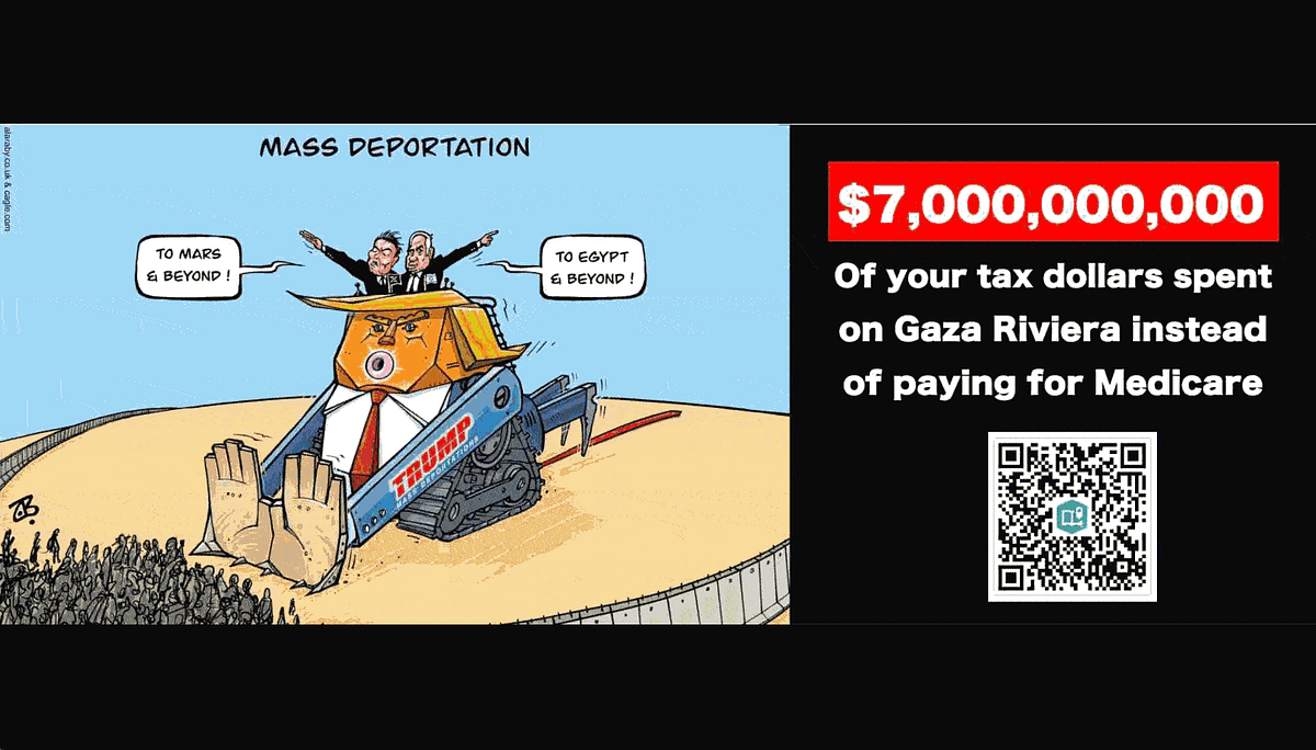 $7 billion for Trump’s Gaza Riviera instead of services like Medicare ...