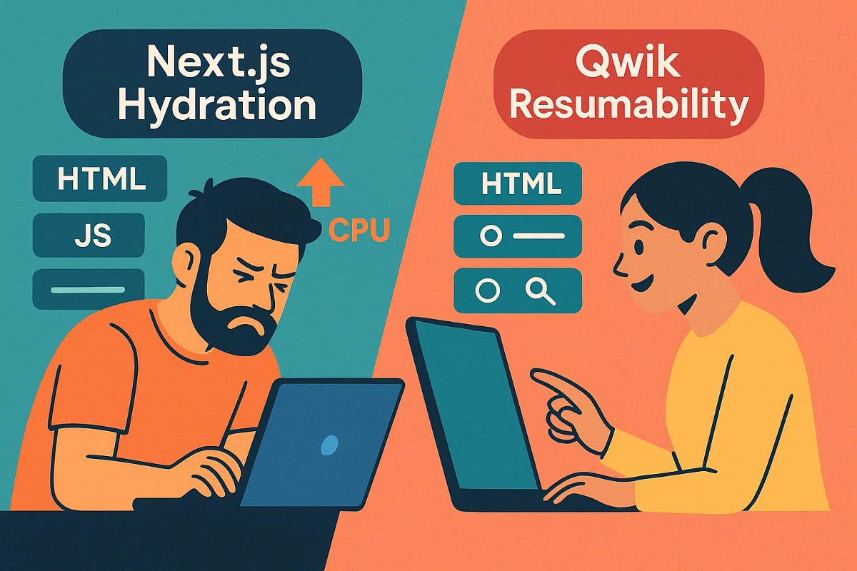 Next.js vs Qwik at 100K Users: Qwik Crushes LCP on Slow 4G | Medium