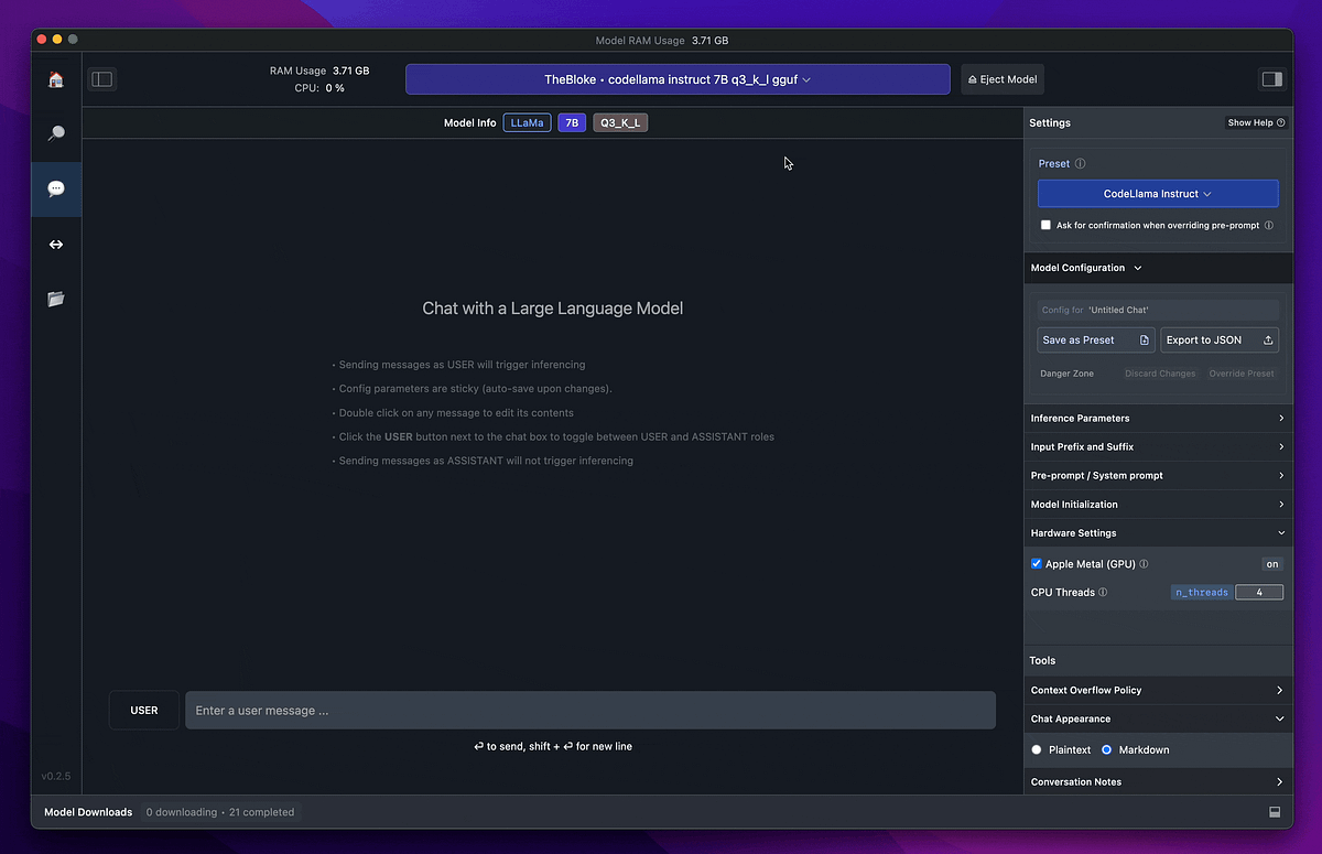 LM Studio | Run open-source GPT models on your laptop | by Rayan ...