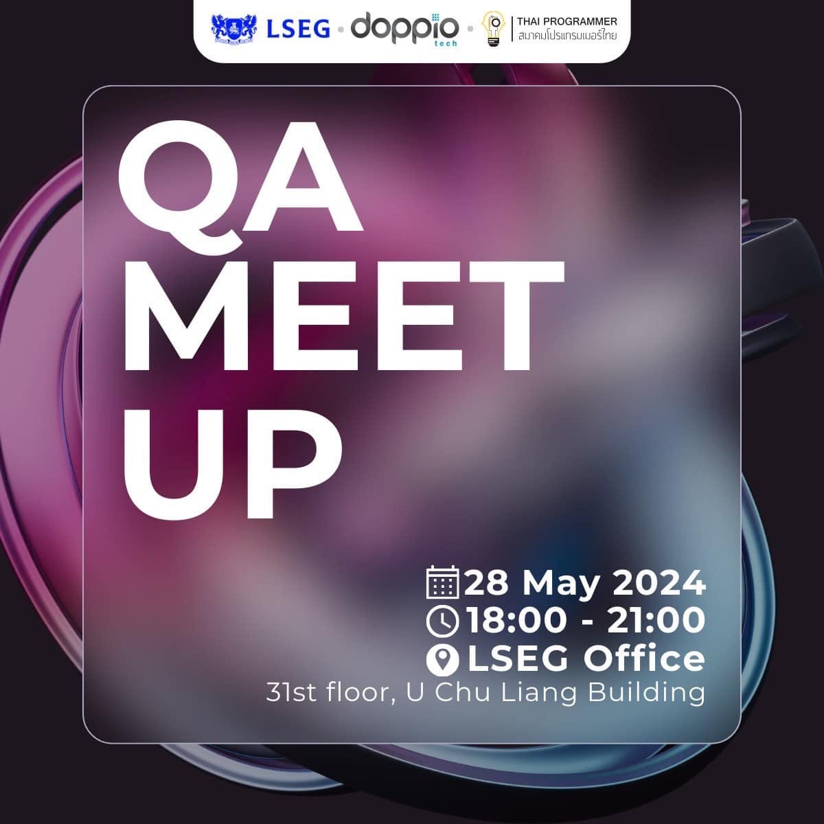สรุปงาน QA Meet Up 2024. สวัสดีครับ เมื่อวันที่ 28 พฤษภาคม 2567… | by Watcharapong Suckavanich ...