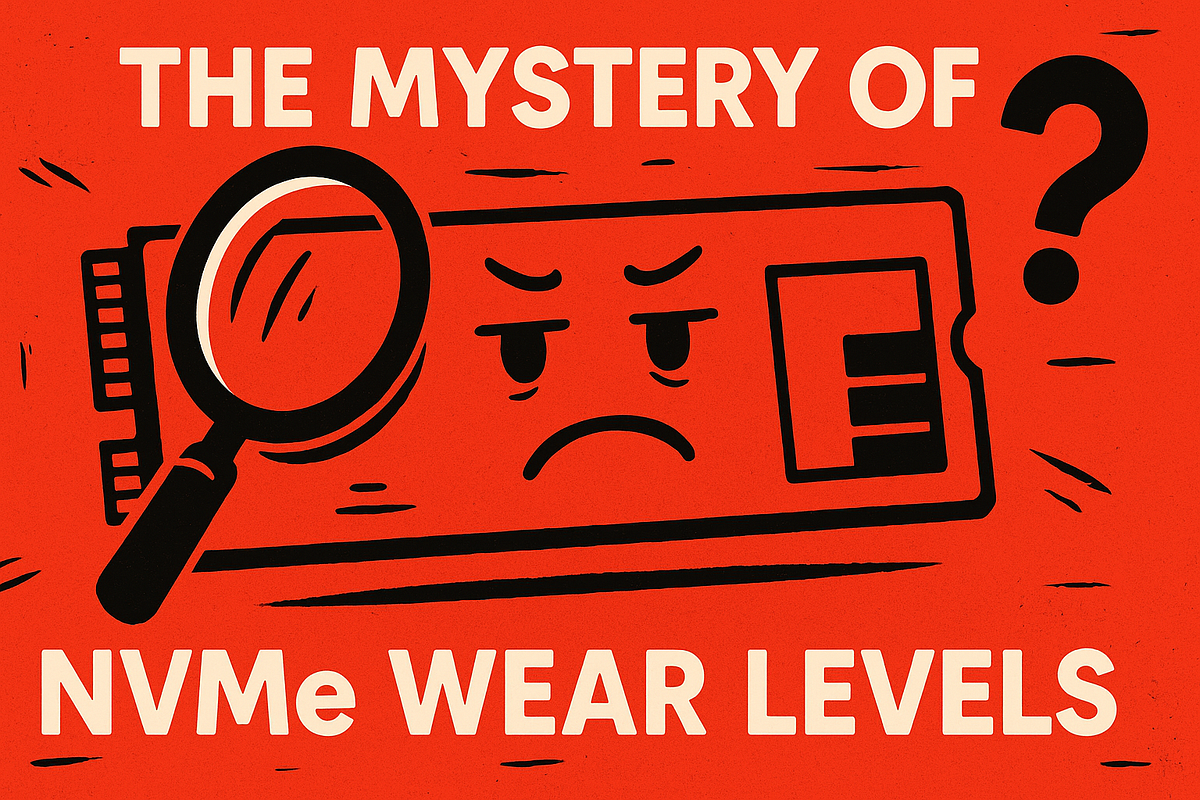 The Mystery of NVMe Wear Levels: Why a Month-Old Drive Looks Half Dead ...