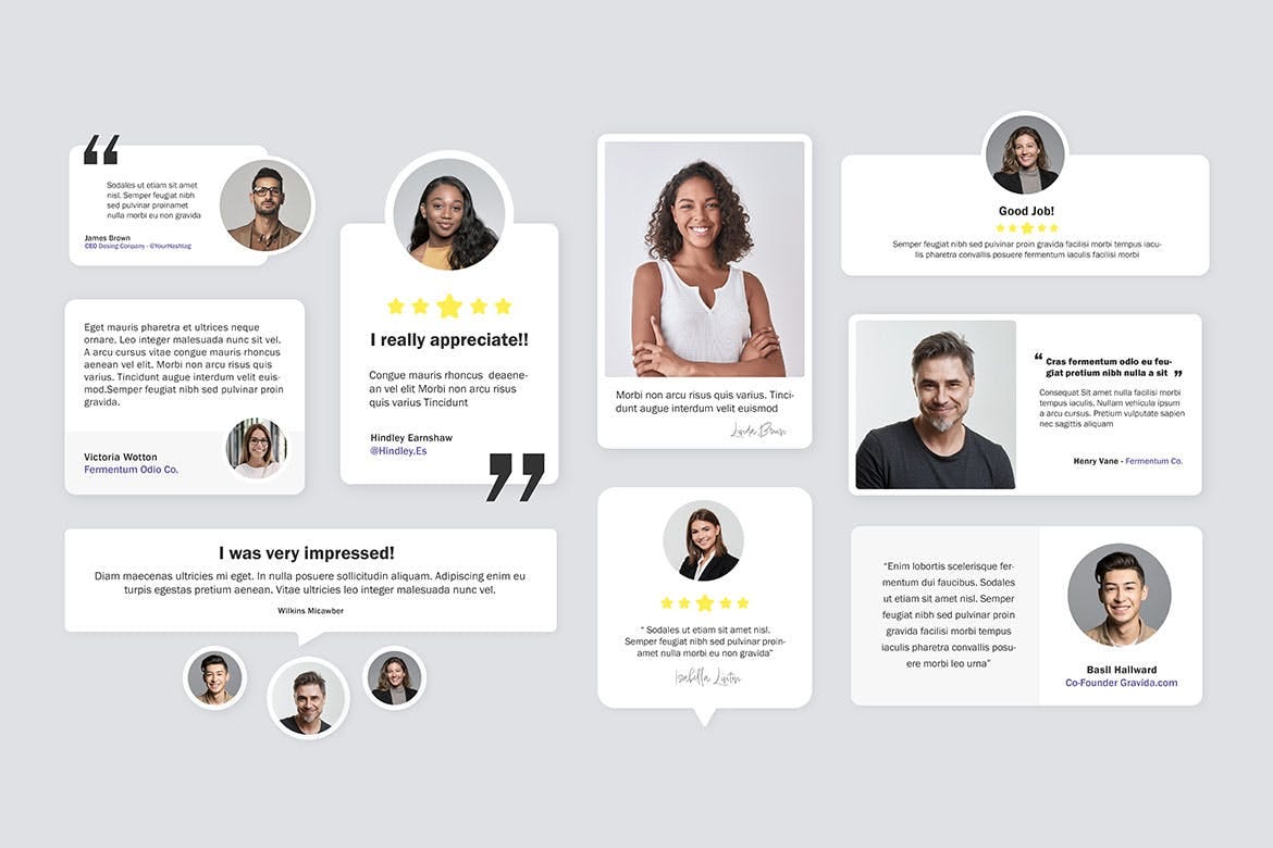 Testimonials, Review & Quotes Template | by Neonnimbus | Jul, 2024 | Medium