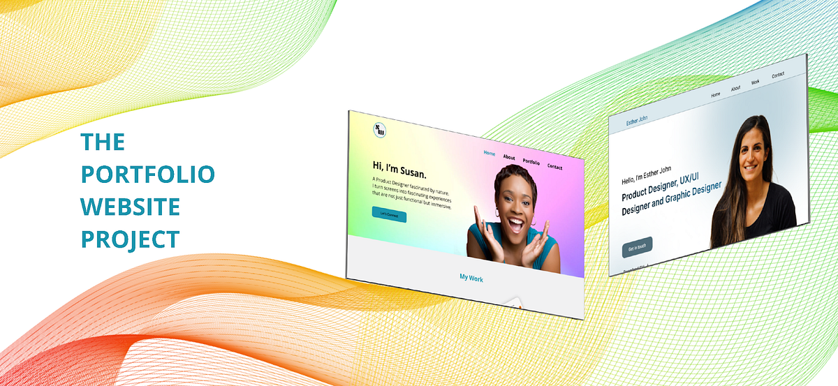 THE PORTFOLIO WEBSITE PROJECT. THE TASK | by Tina Onamusi | Apr, 2024 ...