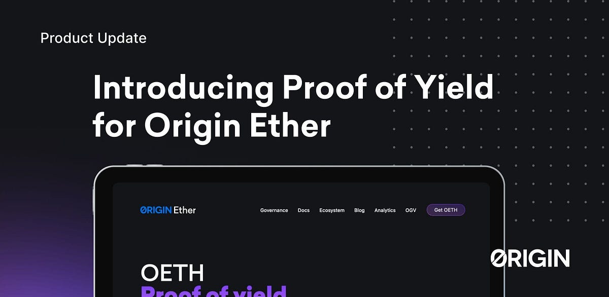 Presentamos la Prueba de Rendimiento para Origin Ether | by Moisés Sosa | Origin Protocol ...