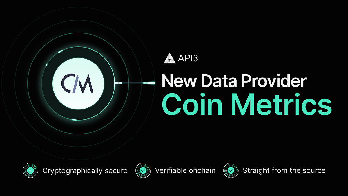 Coin Metrics Joins API3’s Growing Network of Data Providers | by API3 ...