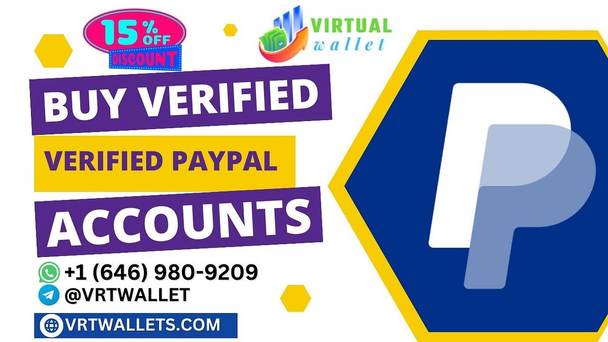 PayPal accounts with verification | by vjhngbm | Apr, 2024 | Medium