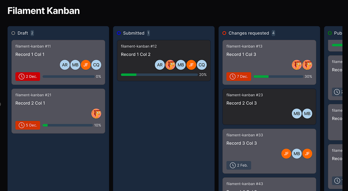 Filament Kanban Board - EL OUFIR Hatim - Medium