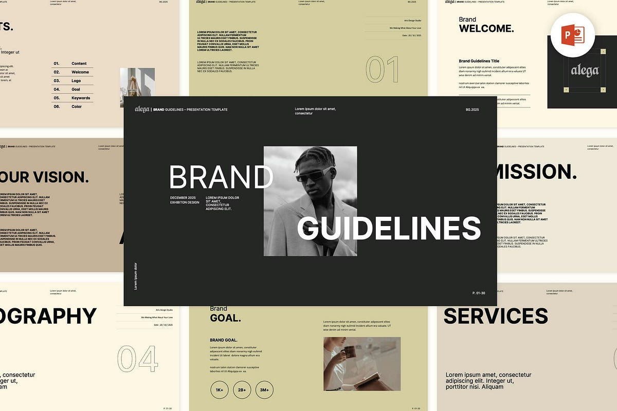 Brand Guideline — PowerPoint Template | by Digitaldynamo | Jul, 2024 ...