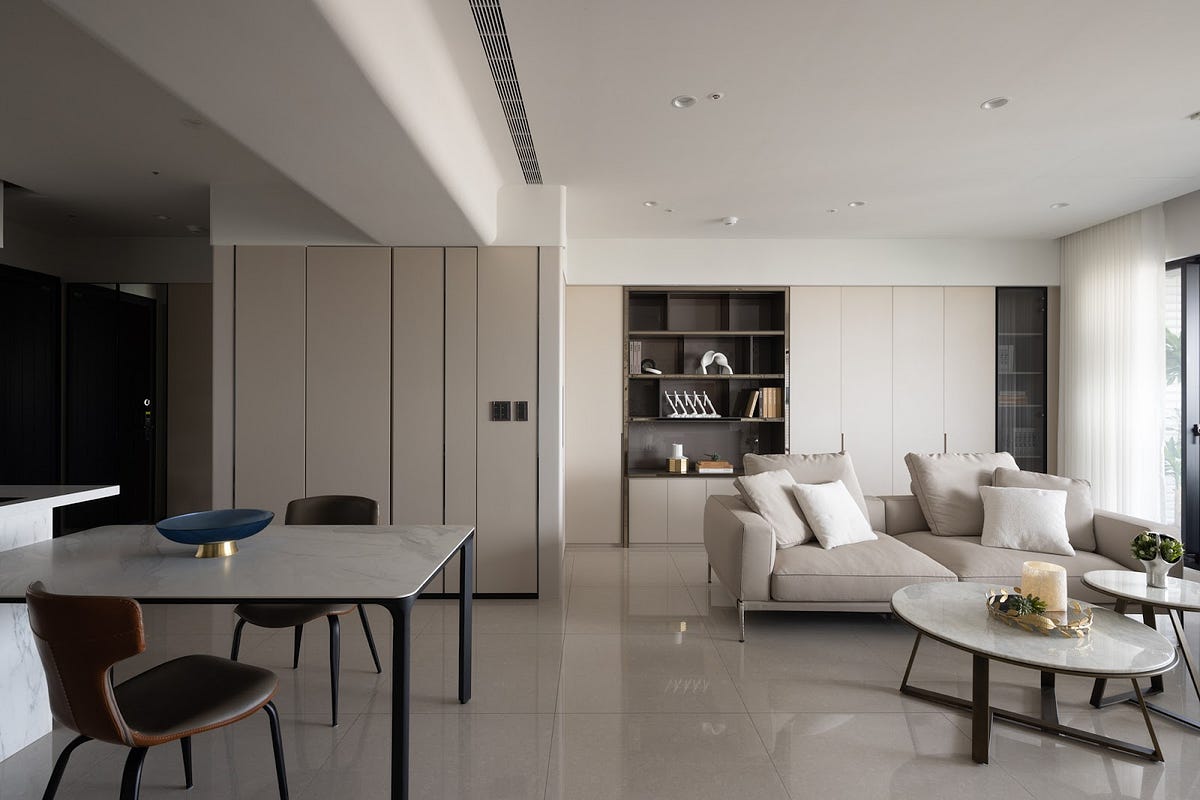 【室內設計】簡約客廳裝潢指南 - EWA · EHO Interior Design - Medium