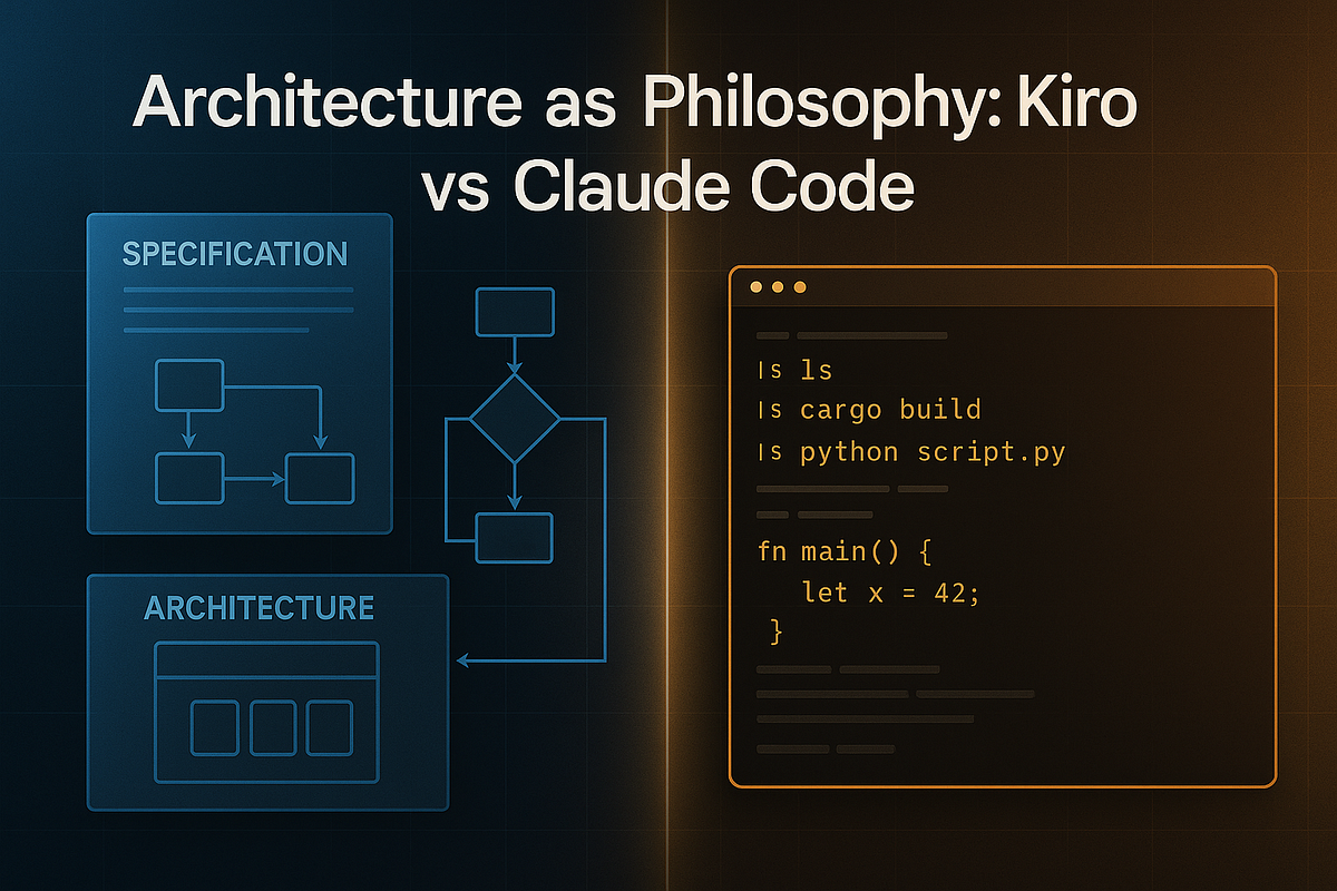 Kiro vs Claude Code: Architecture as Philosophy in AI-Assisted Development | by Tao An | Oct ...
