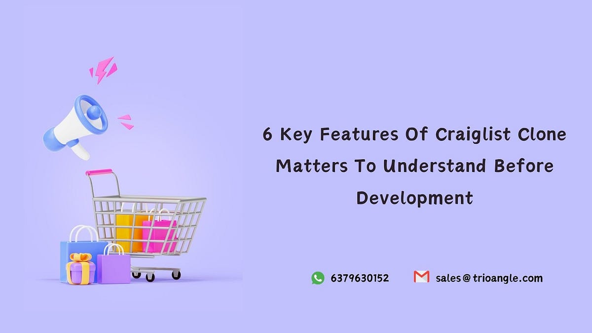 6 Key Features Of Craigslist Clone: Matters To Understand Before Development | by Merrygomez ...