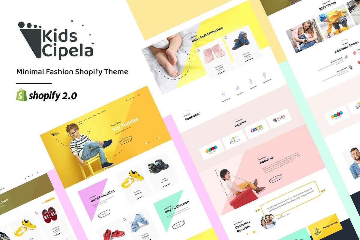 Kids Cipela — Kids Shoe Store Theme | by Colormaster | Jun, 2024 | Medium