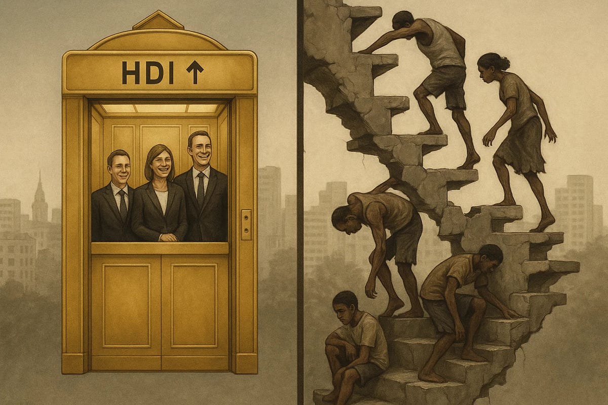 Brazil Rises in the HDI, but Who’s Rising With It? | by Thyago Machado | May, 2025 | Medium