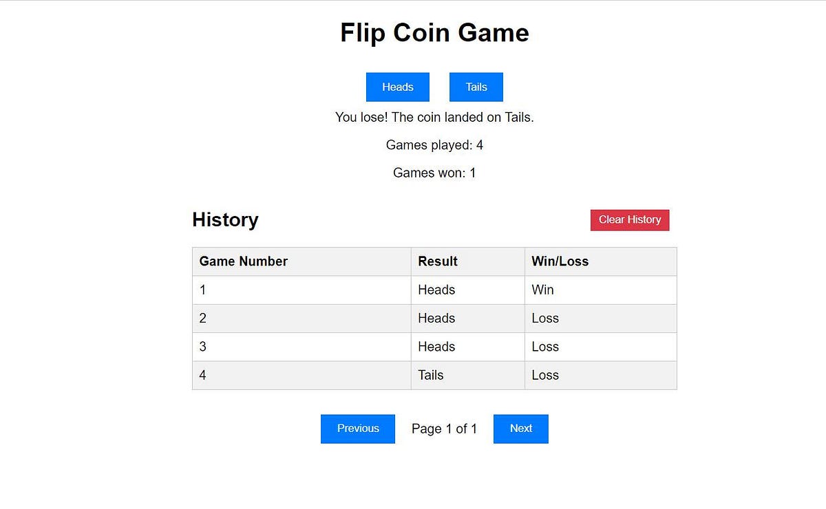 Coin Flip Game - Arnel Isiderio Robles - Medium
