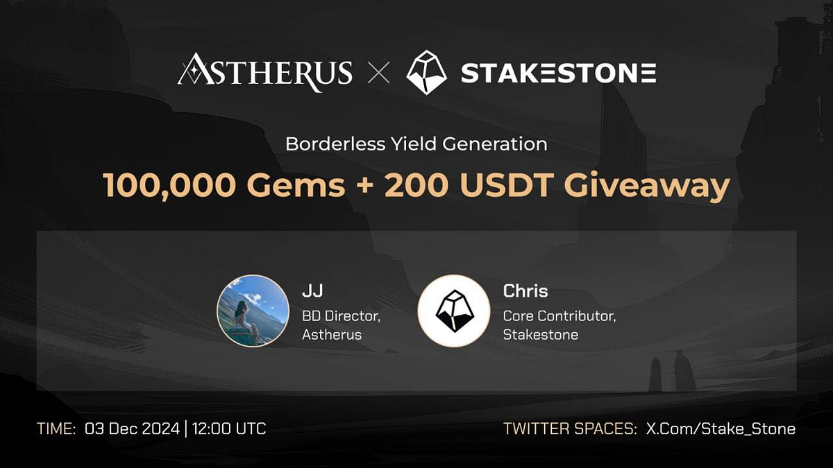 AMA with StakeStone — Astherus Recap | by Astherus | Astherus | Dec ...