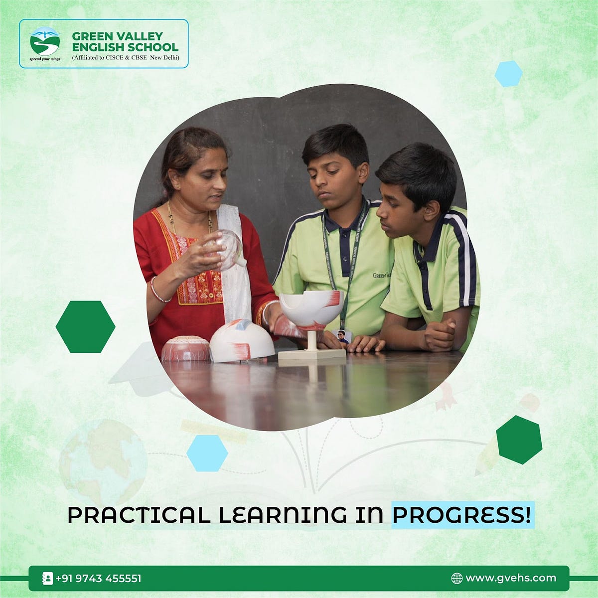 Discover Bangalore’s Best ICSE School: Green Valley English School , Practical Learning Approach ...