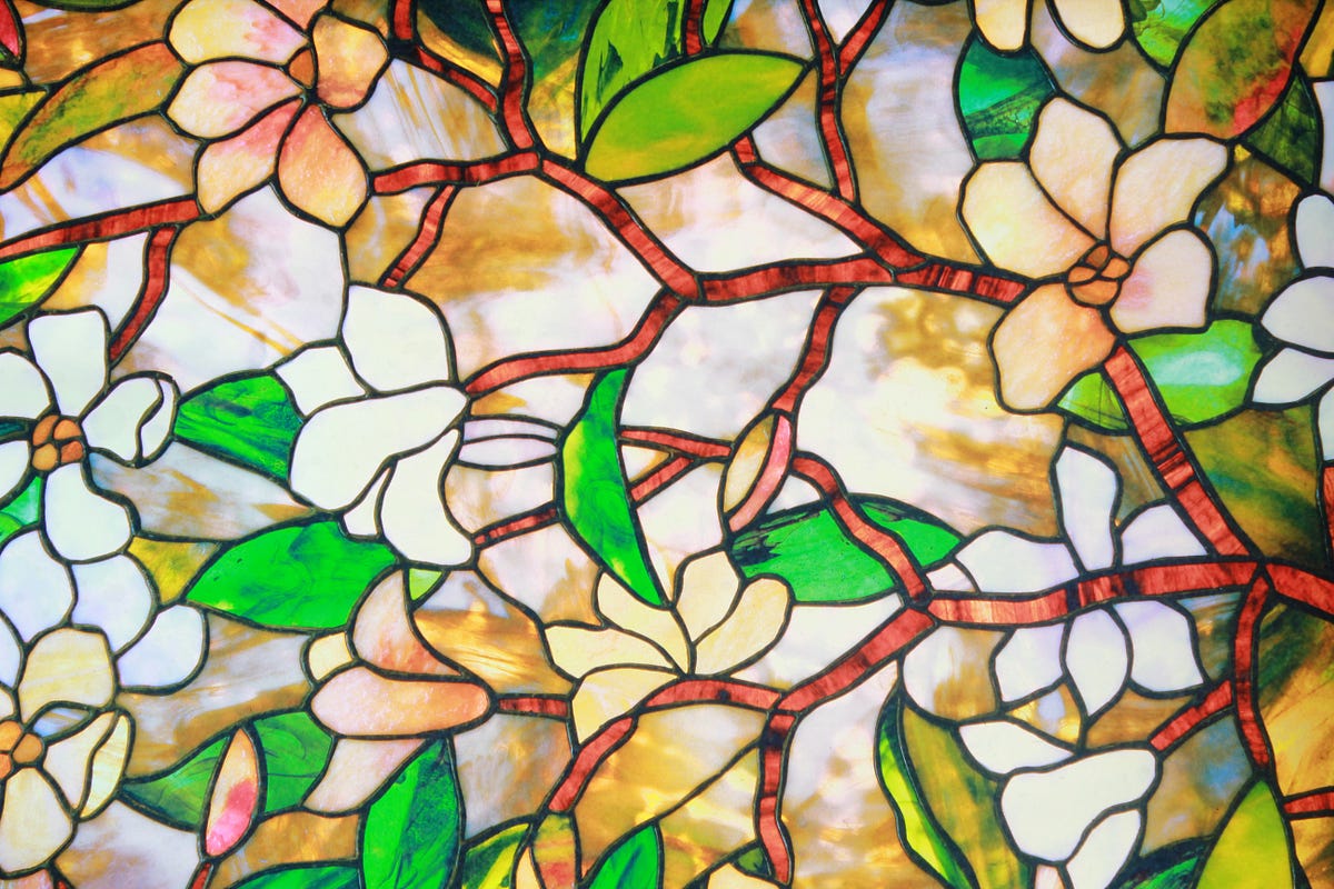 A Poem — Stained Glass - Jezebelle Darling - Medium