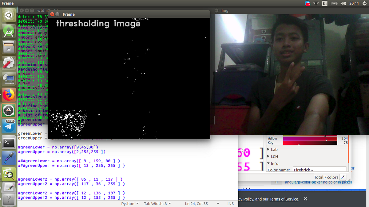 Deteksi Warna dengan Metode Image Thresholding OpenCV (Python 3) | by gelembungsahabat | Medium