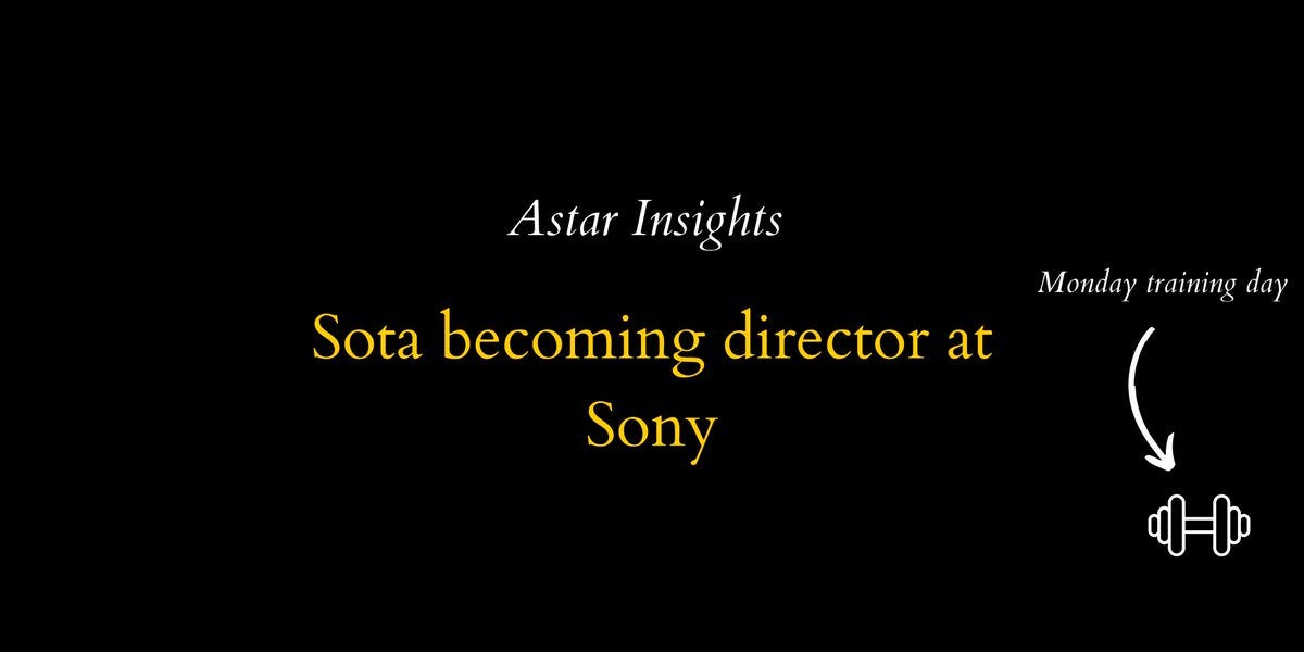 Sota to be nominated as one of the directors of Sony? | by Max.eth | Jun, 2024 | Medium