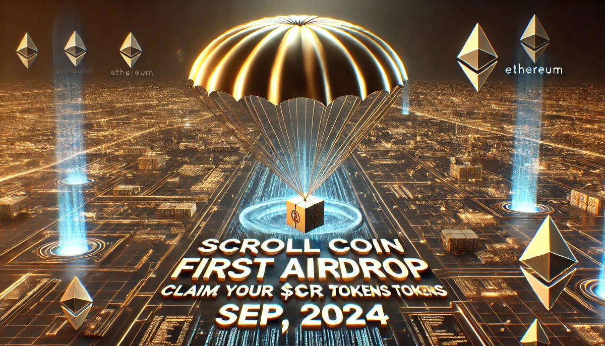 Scroll Coin First Airdrop: Claim Your $SCR Tokens Guide (Sep, 2024) | by SCR.Airdrop | Oct, 2024 ...