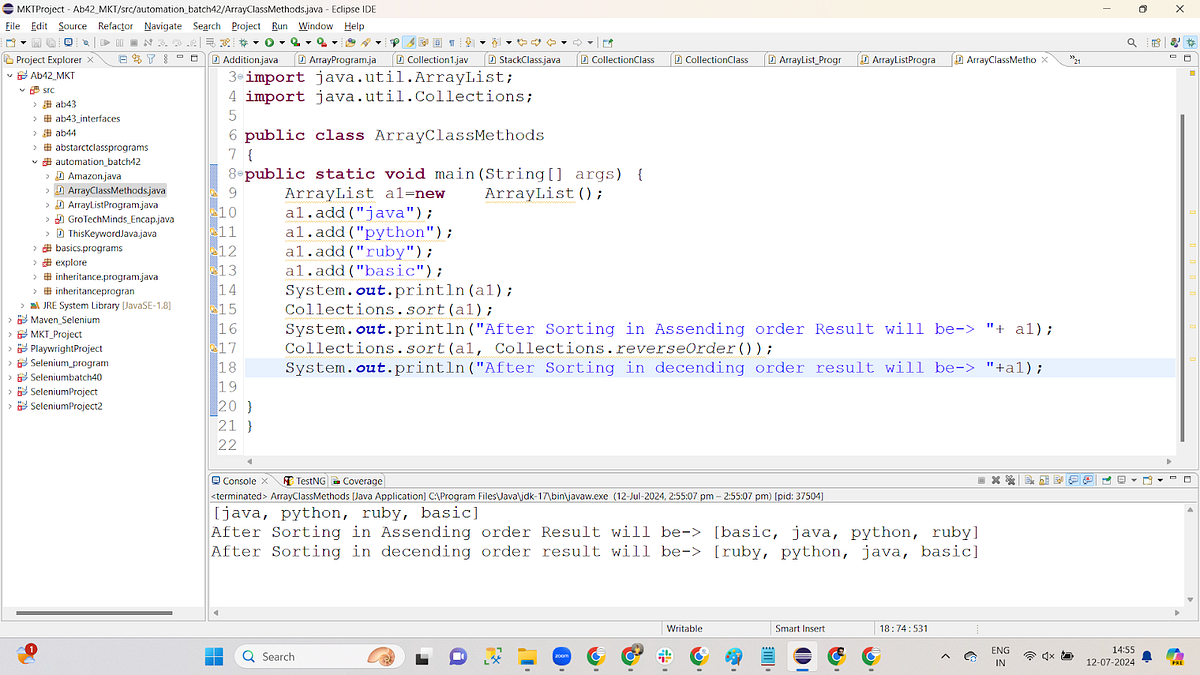 Top 15 Java Collection Interview Questions For Automation Testers 2024 By Manish Kumar