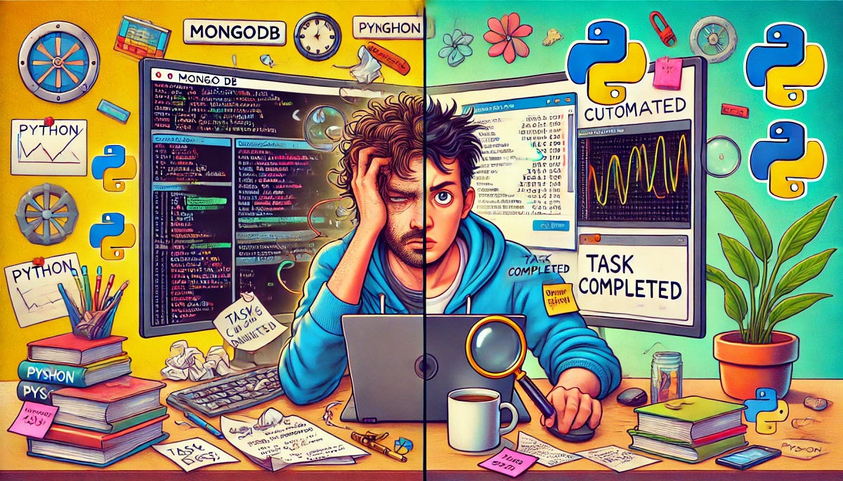 How I Stopped Struggling with MongoDB and Automated Everything with Python 🐍 | by Raul Salles ...