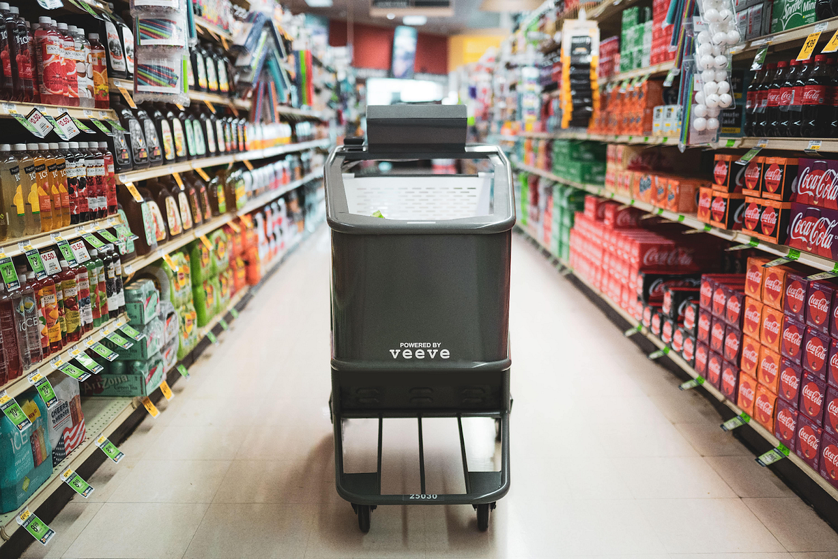 Why did we invest in Veeve?. Beyond just being a smart shopping cart ...