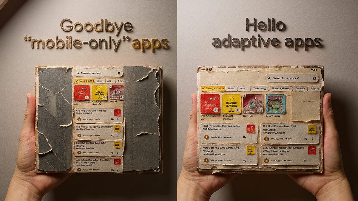 Adaptive UI for Foldables, Tablets & Multi-Screen Devices (2025 Guide ...