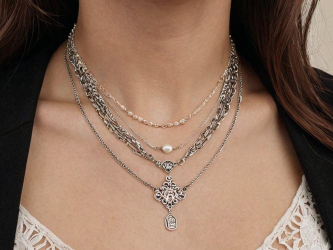 Layered Chain Necklaces | by Wyatt Hurst | Apr, 2024 | Medium