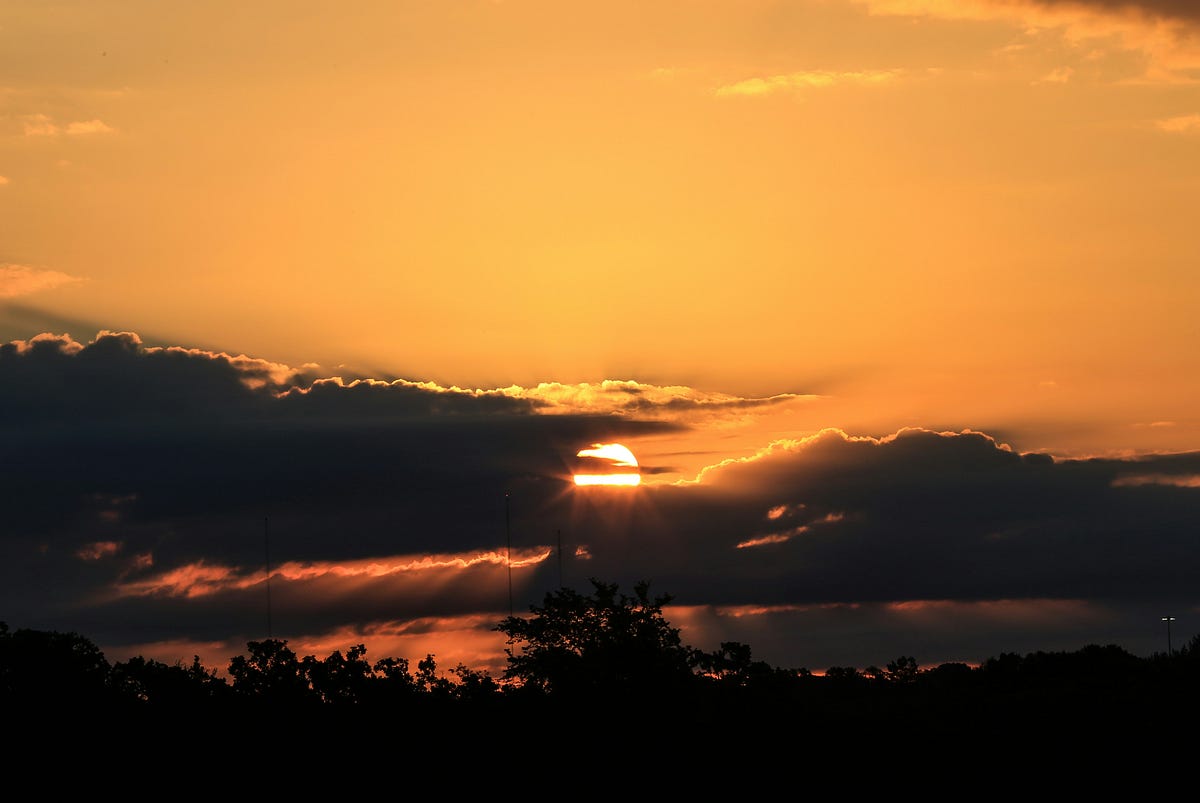 Today, I Saw Both the Sunrise and Sunset | by cea | Medium